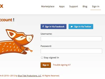 Social Signin designs, themes, templates and downloadable graphic ...