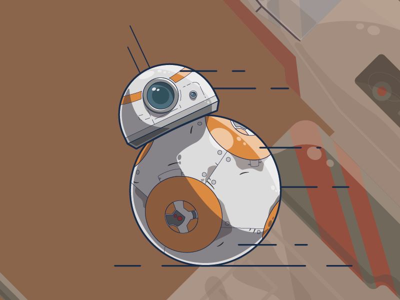 BB8 by graphic x on Dribbble