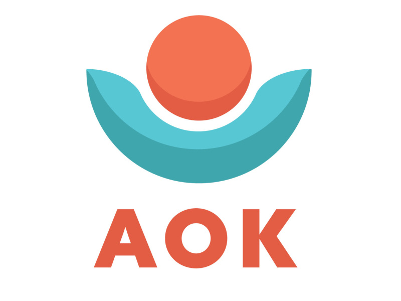AOK App Logo by Lura Meta on Dribbble