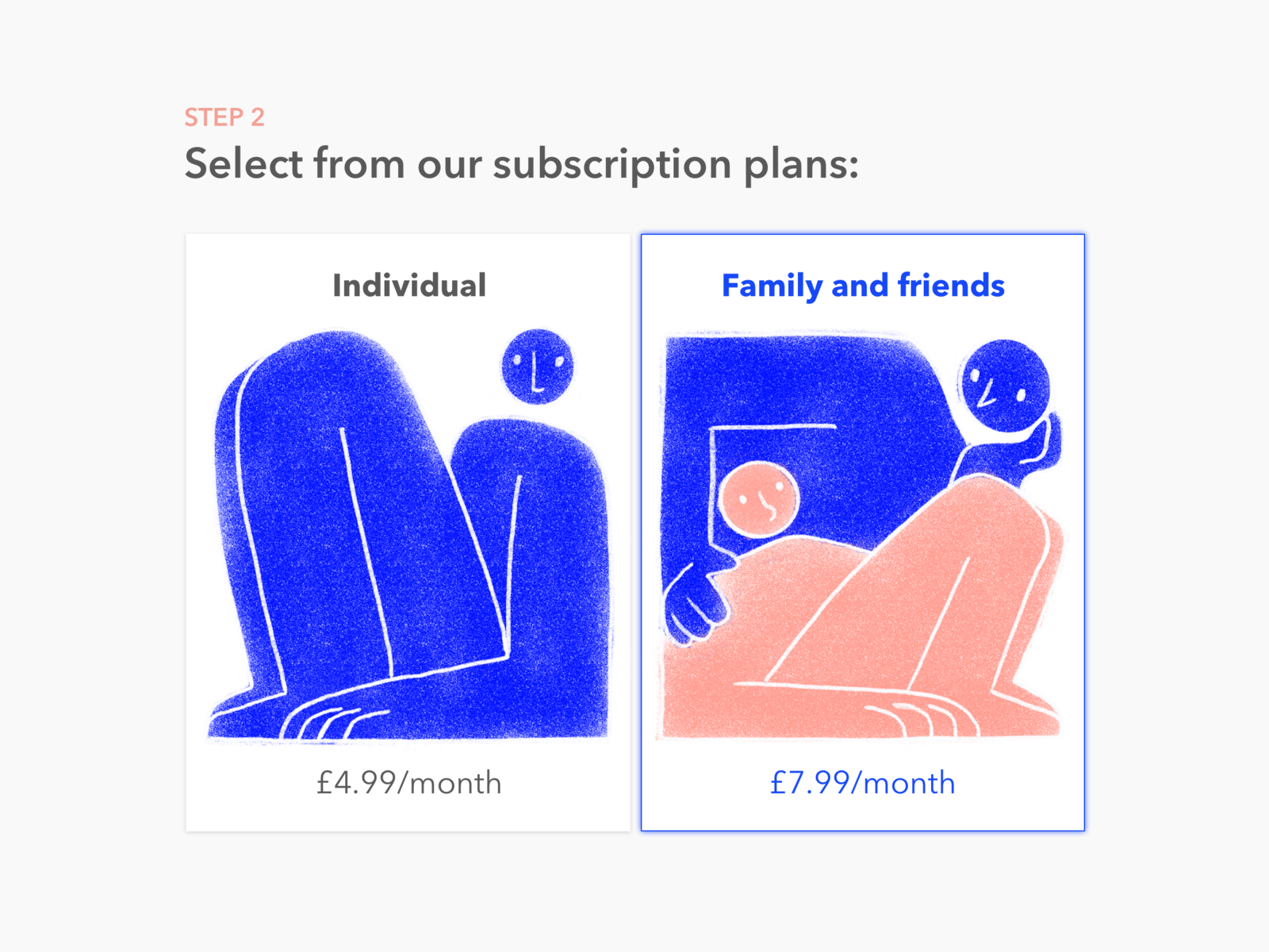 Select User Type #dailyui 064 by Lilla Varga on Dribbble Select User Type #dailyui 064 by Lilla Varga on Dribbble
