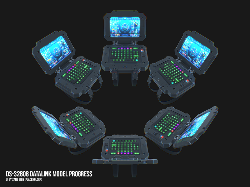 DS-32808 Model Progress by Frank Diaz on Dribbble