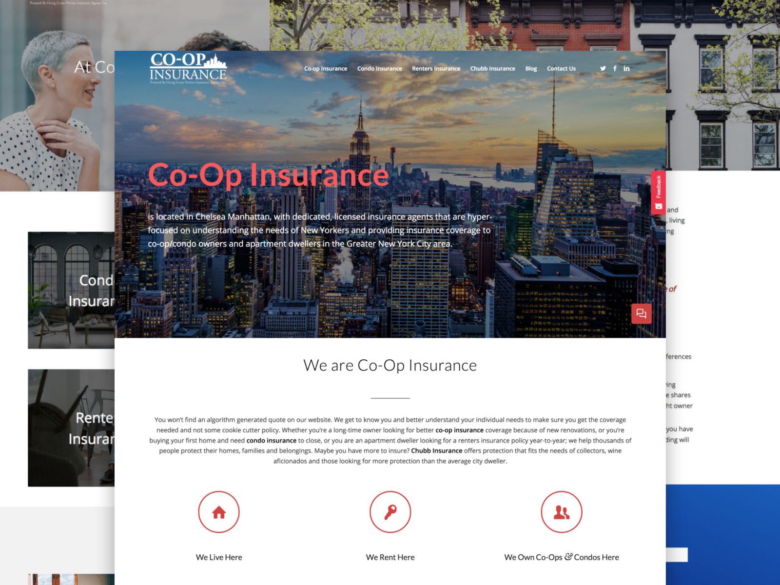 Insurance Website Design by Lauren Lis on Dribbble