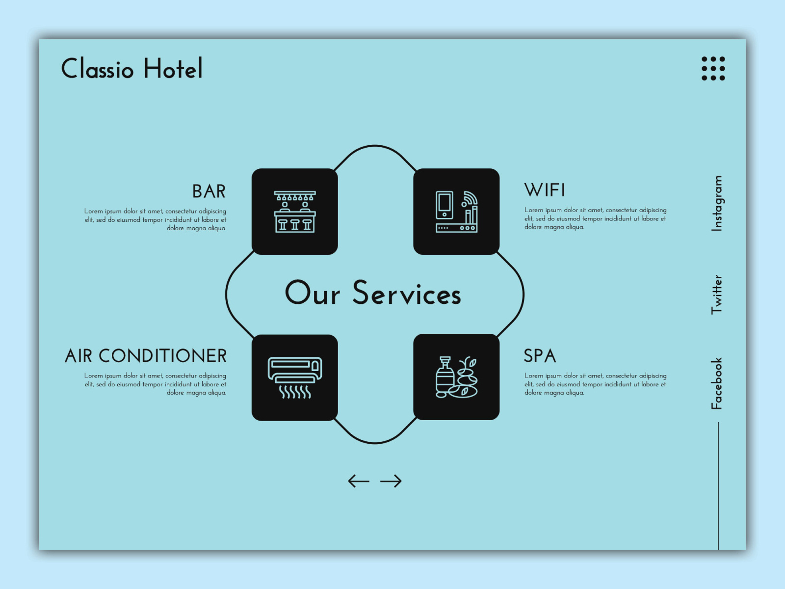 Hotel Service UI by iPro.Design on Dribbble