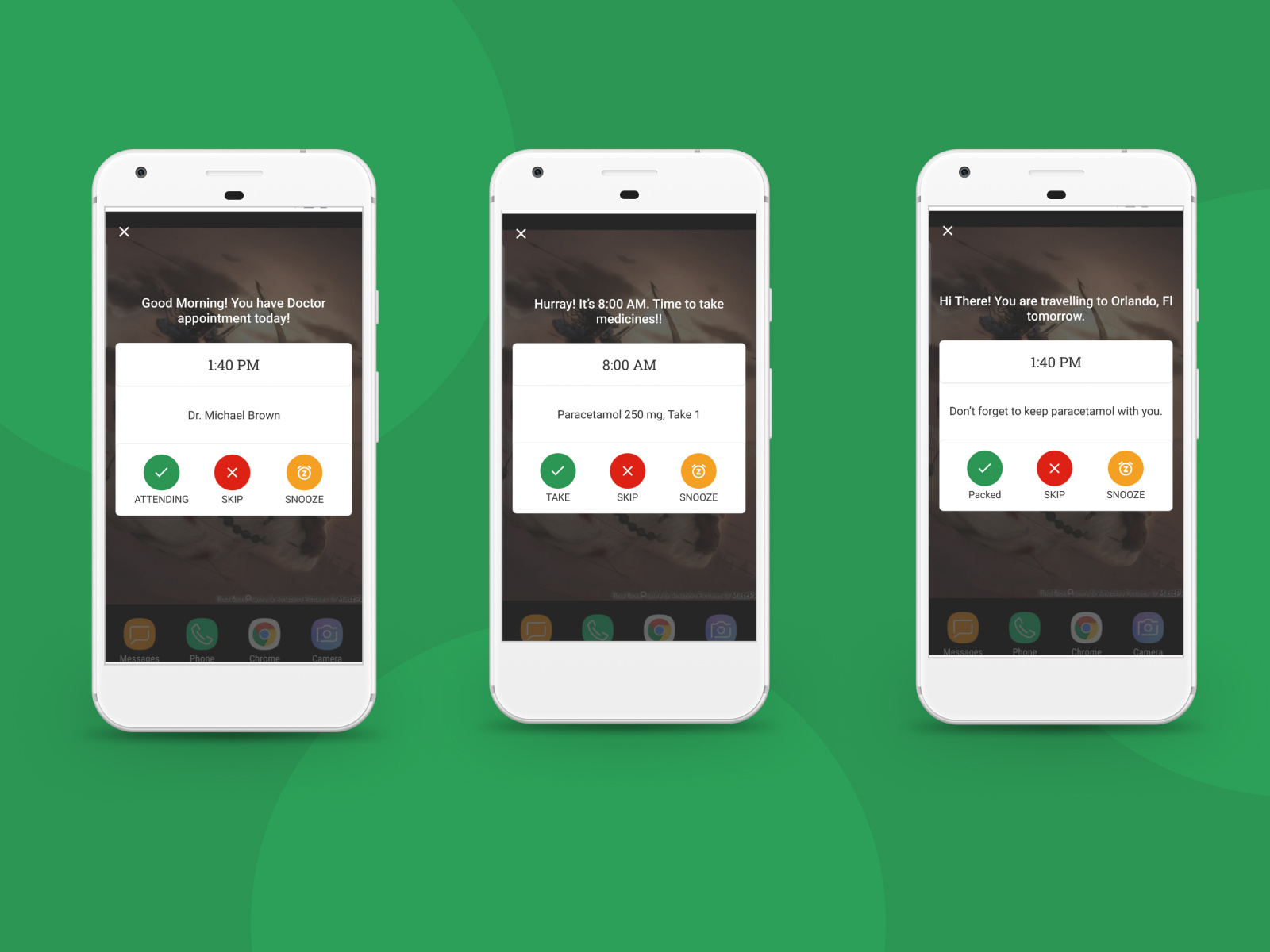 Daily Reminder Pop Ups for Health Application by Ashwini Kalmane R on ...