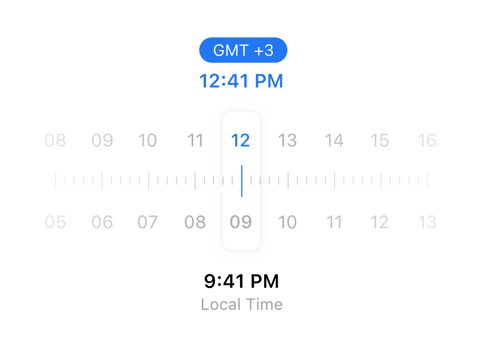 Time Zone Translate by Thiago Sanchez on Dribbble