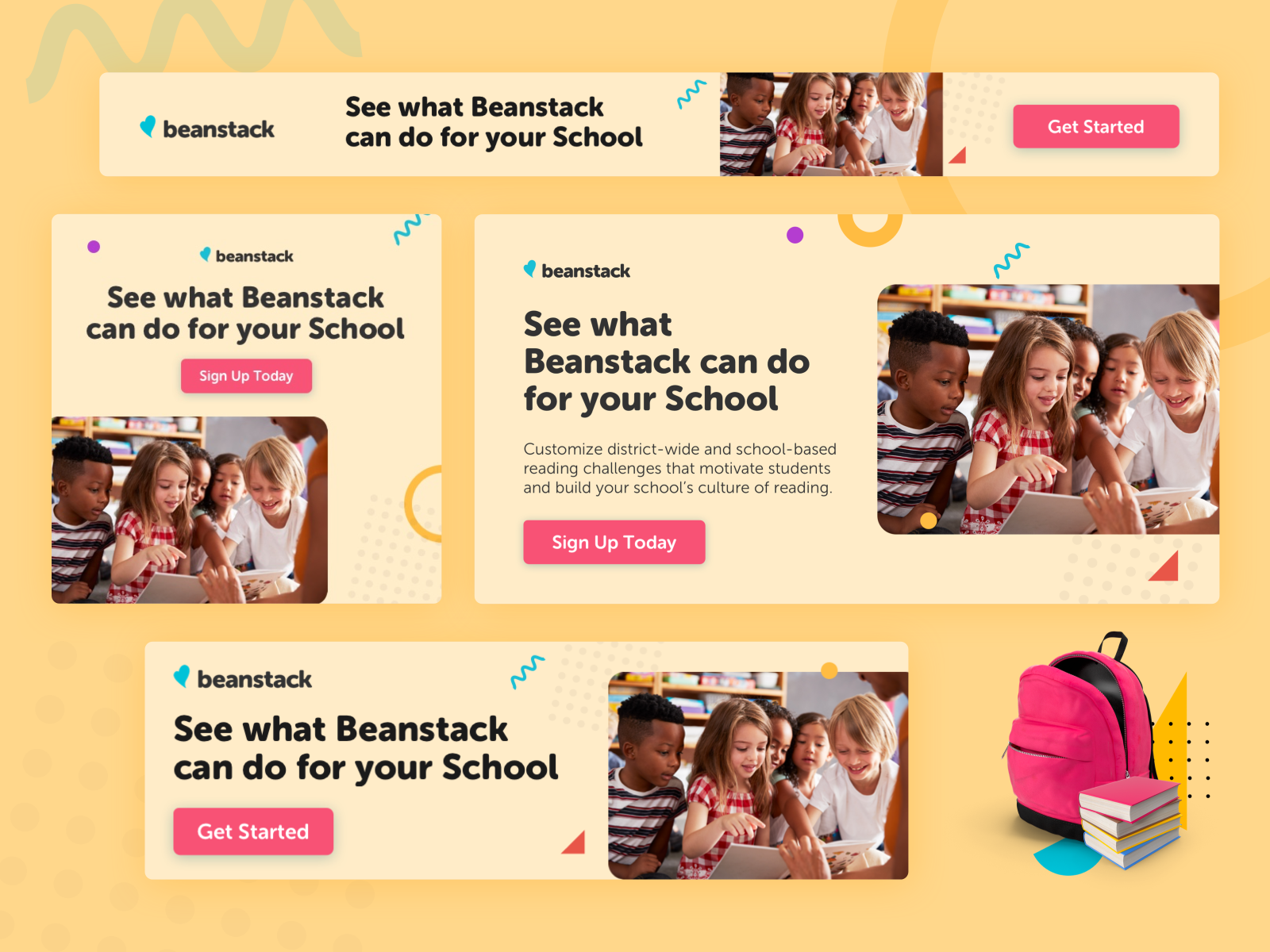 School-Focused Demo | Display Ads by Directive on Dribbble