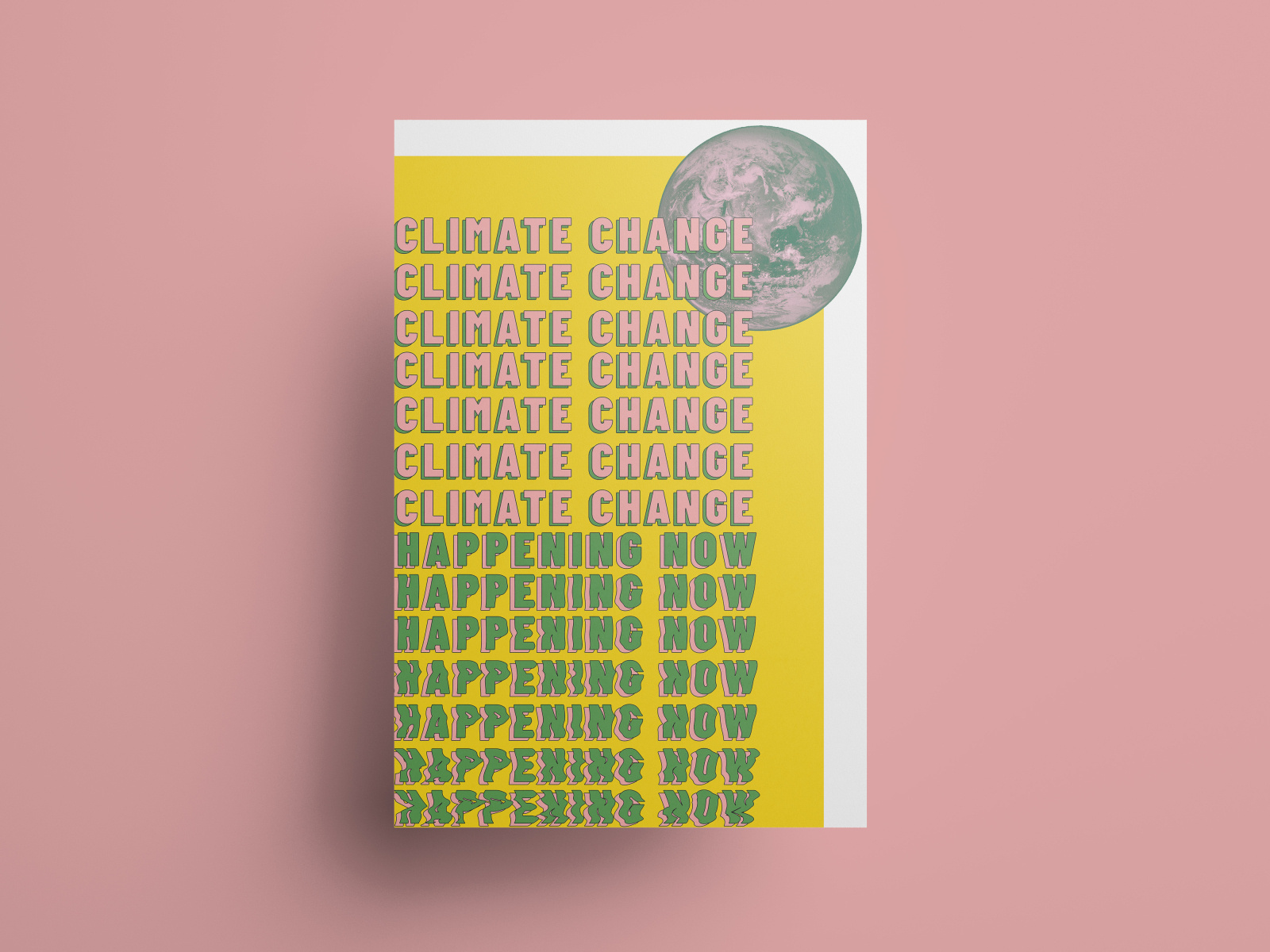 Climate Change Posters Design