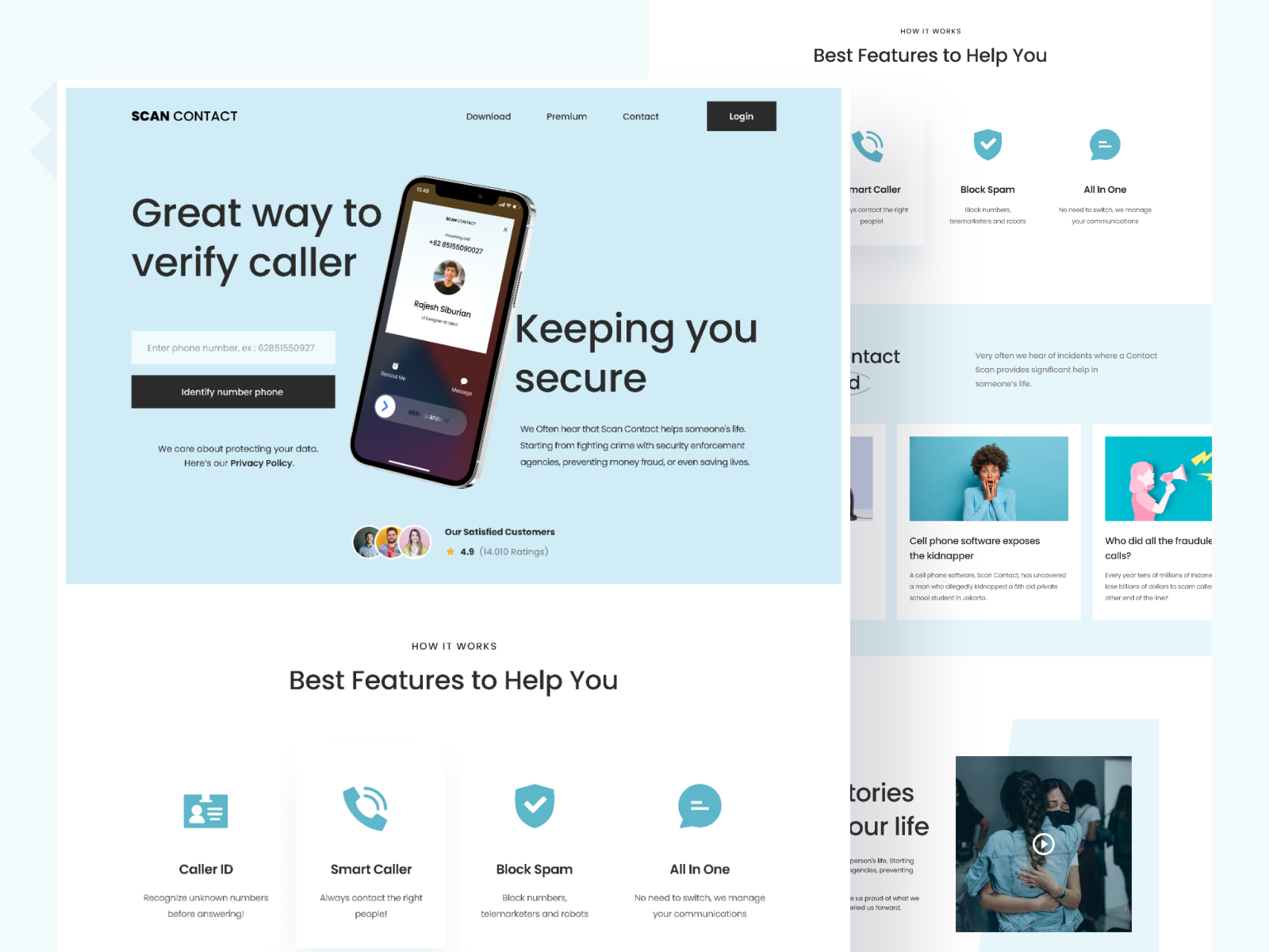 60+ Contact page design examples | Muzli Design Inspiration