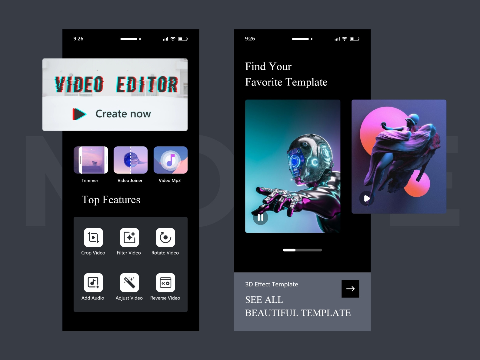 Video Editor Screen by Lan Dương Hoàng on Dribbble