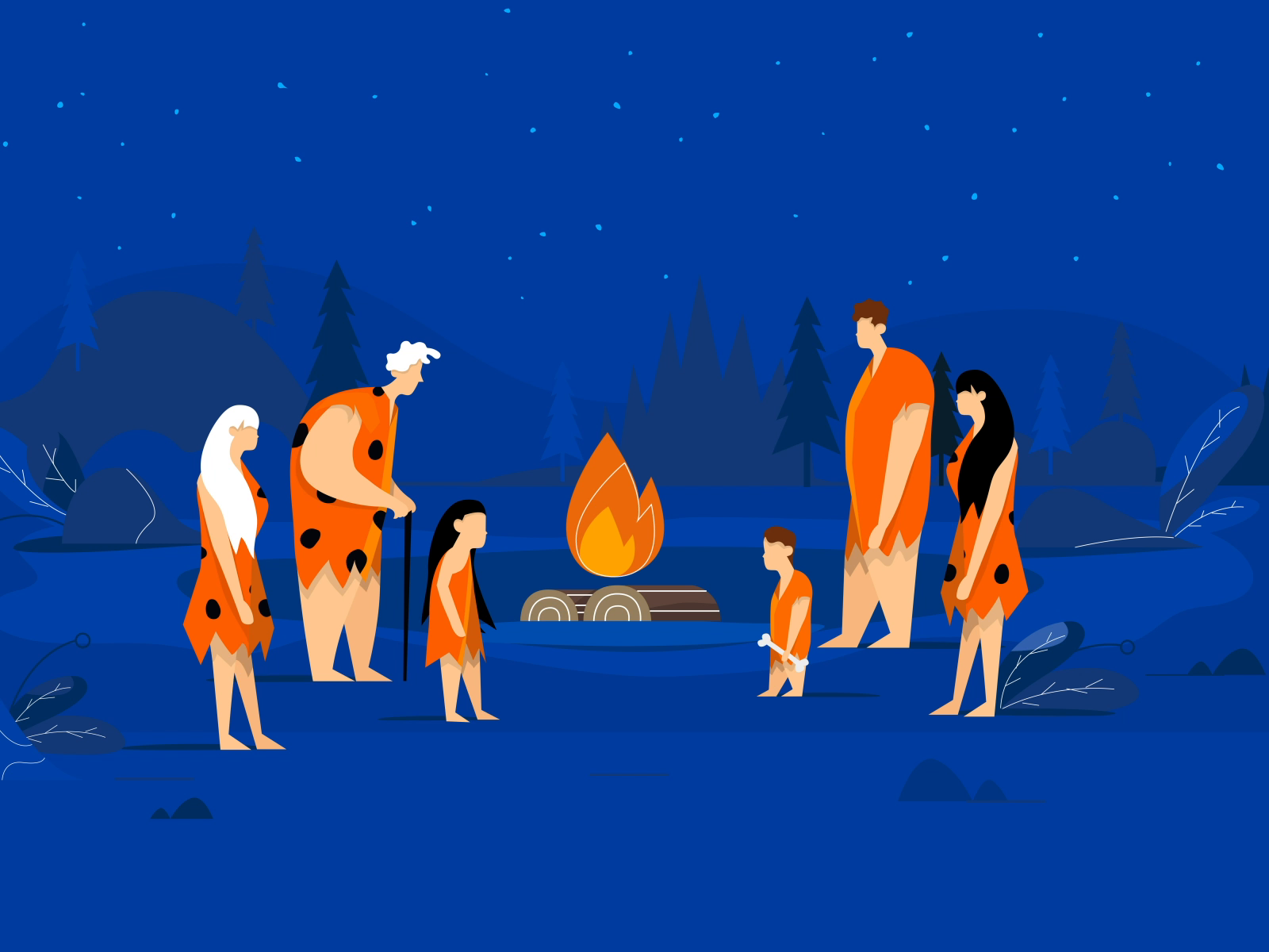 Heating - animated illustration by Oleksandr Mitin for Intervi on Dribbble