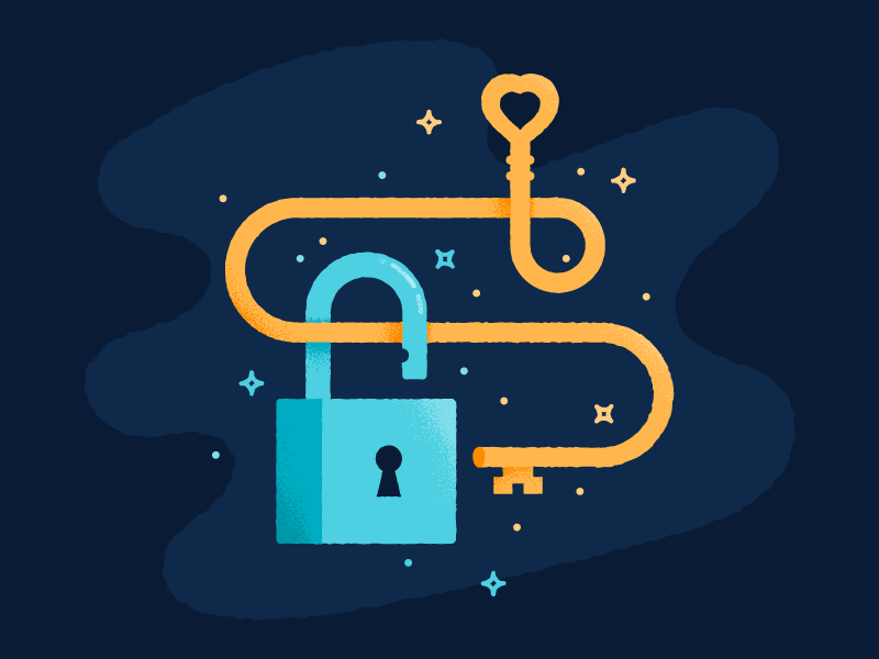 Lock and Key by brian hurst on Dribbble