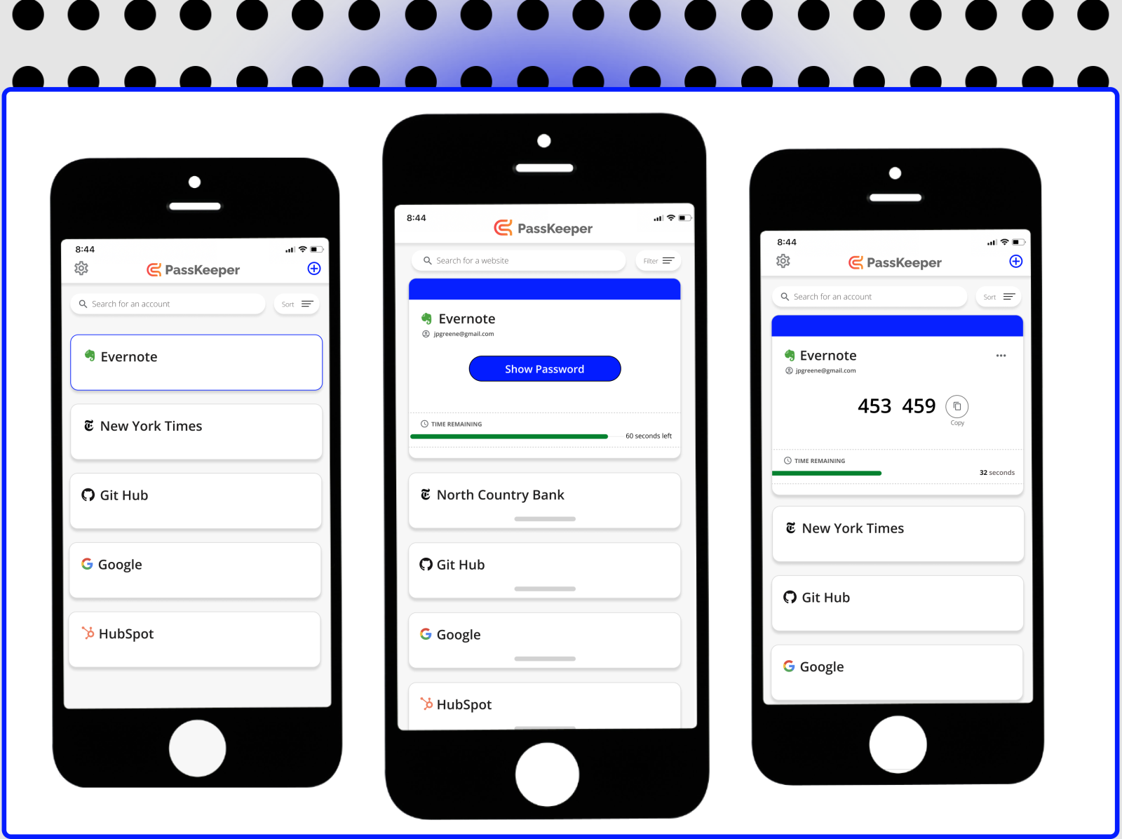 PassKeeper by Caro B on Dribbble