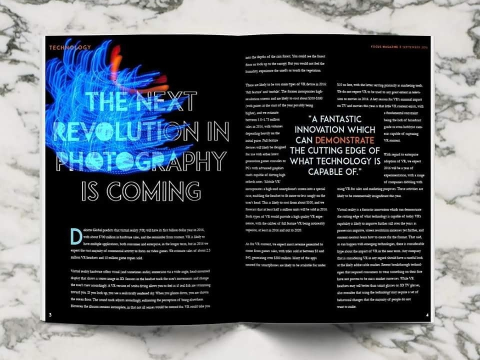 Capture Magazine Spread by Zealous Design - Zoe Zaiss on Dribbble