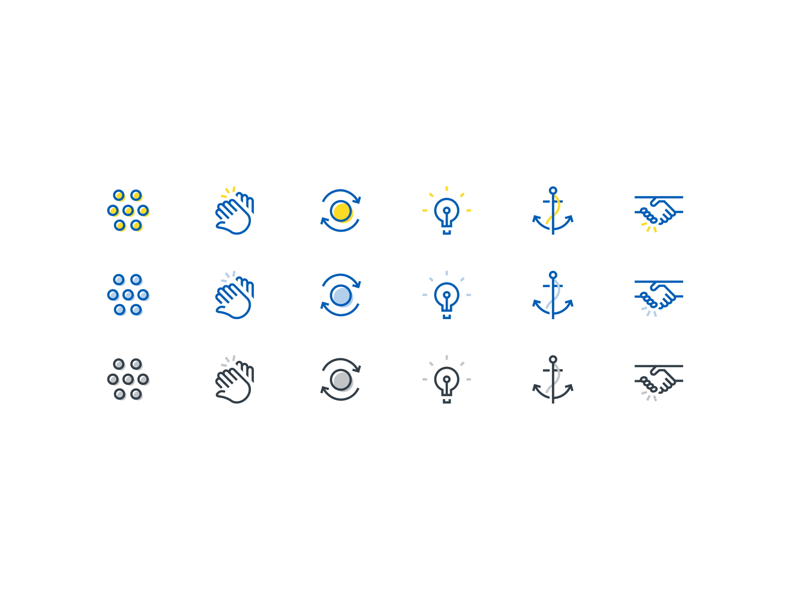 Icon Set by Jacqueline Prine on Dribbble
