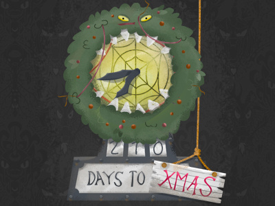 Christmas countdown by Carlo Beranek on Dribbble