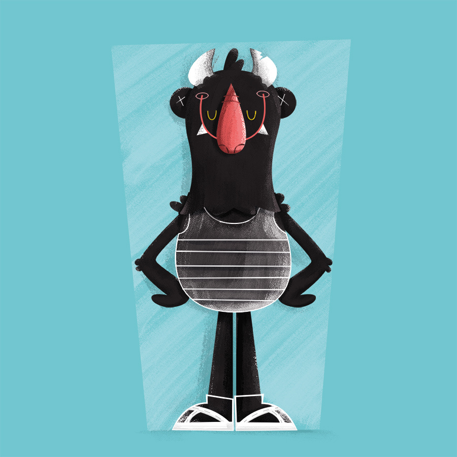 Summer Monster by Carlo Beranek on Dribbble