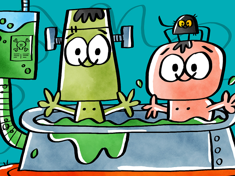 Frank and friends by Carlo Beranek on Dribbble