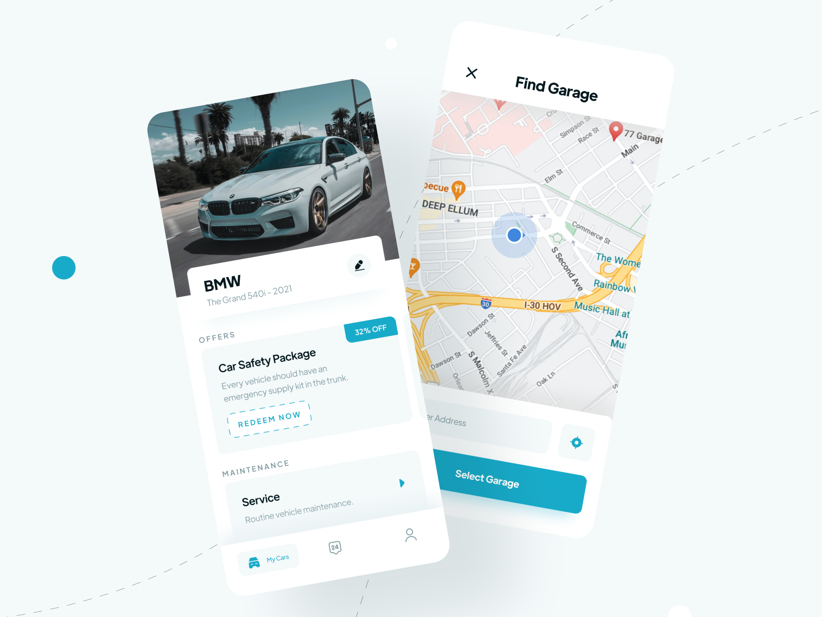 Car Maintenance App UI Design by Utsav K on Dribbble