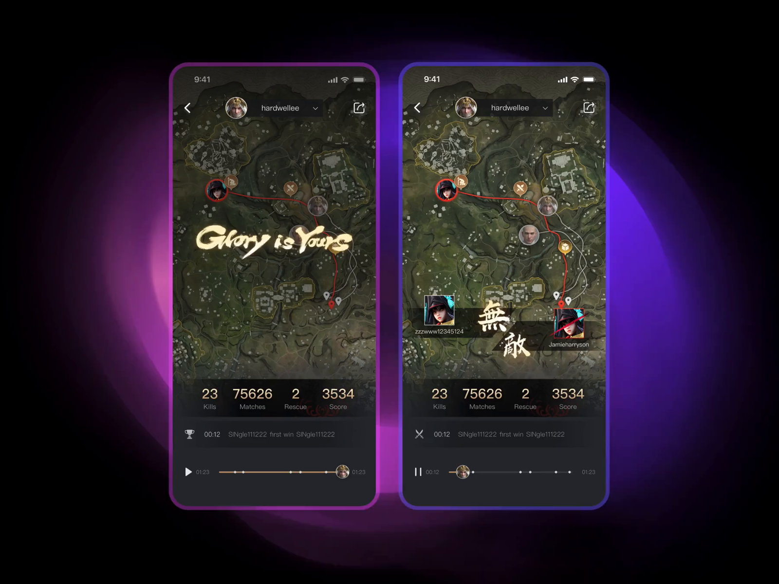 Naraka+ Match Recap UI _ Qianni by YUQUN Dribbble on Dribbble