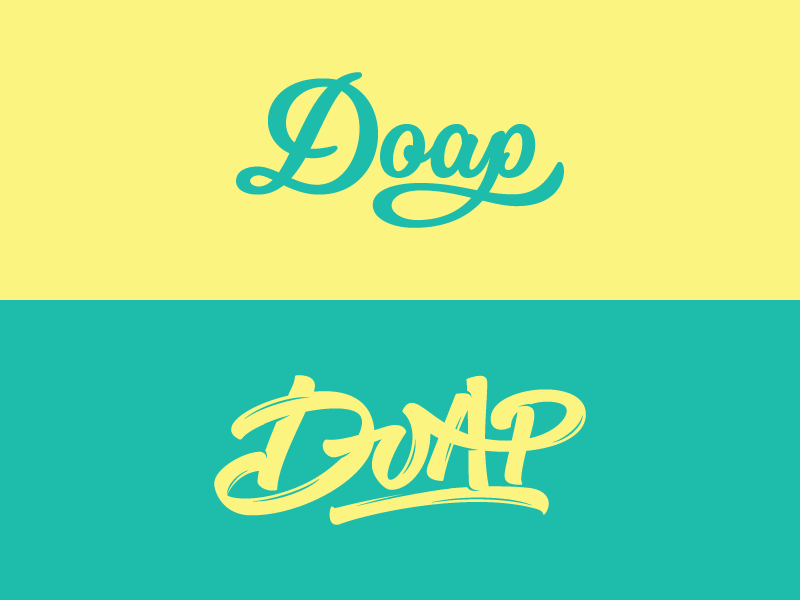 Doap by Colin Tierney on Dribbble