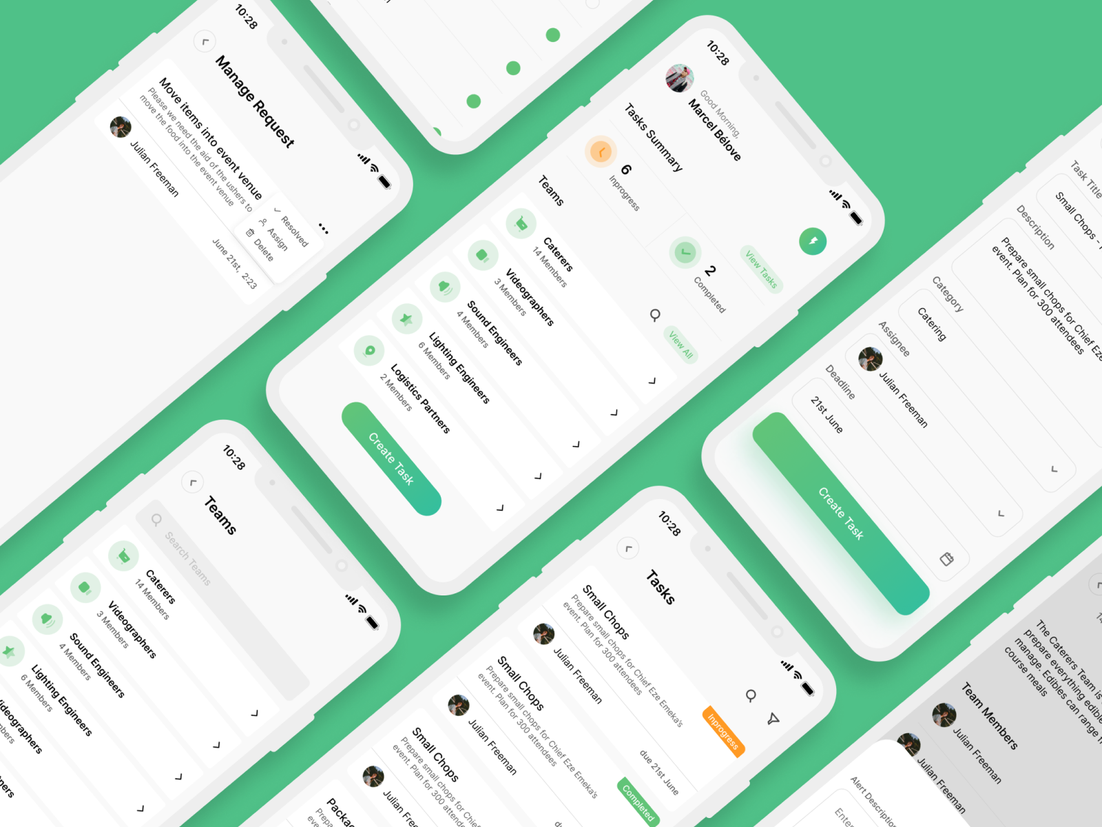 Vento - Task and Resource Management App by Eugene Ebere on Dribbble