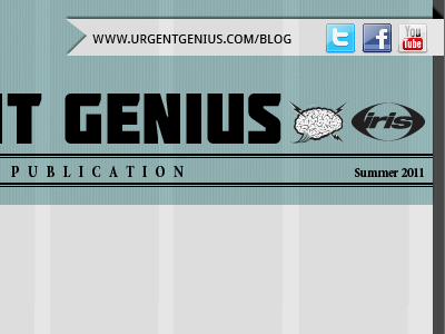 Urgent Genius Email Newsletter by Richelle Jones on Dribbble