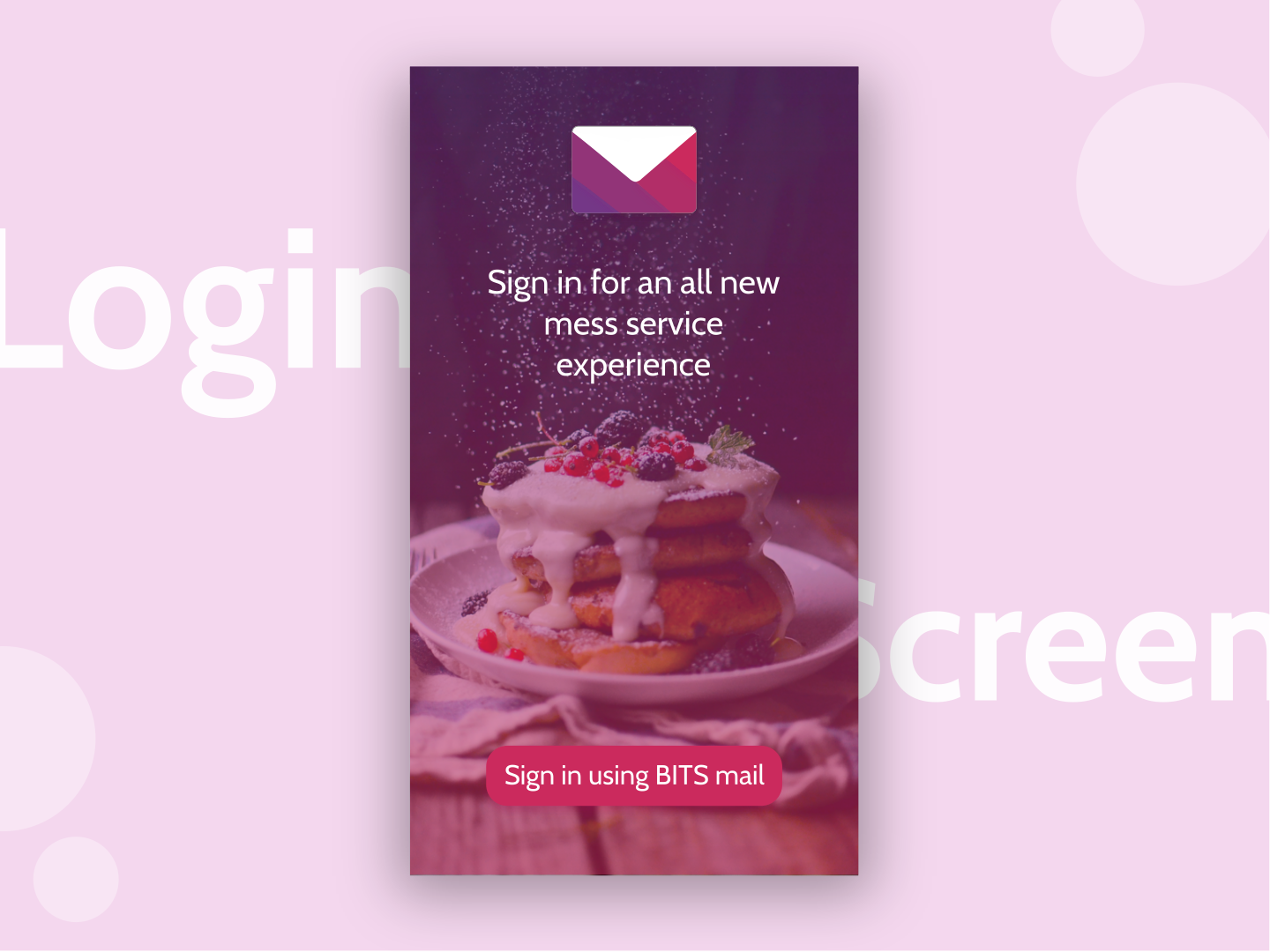 SSMS App - Login Screen by Pratik Bachhav on Dribbble