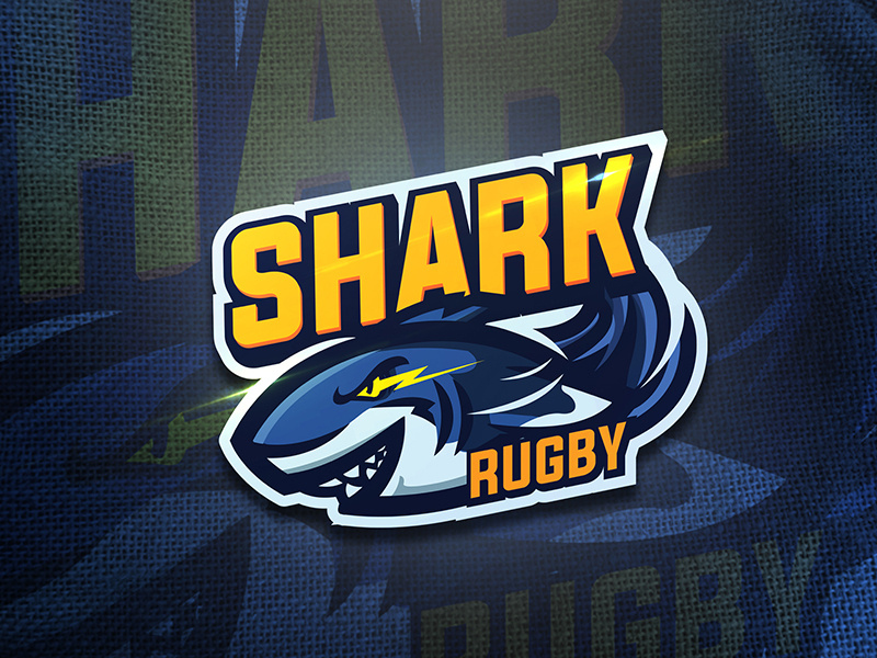 Shark Rugby - Mascot & Esport Logo by AQR Studio on Dribbble