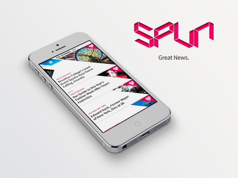 Spun 2.0 new UI by Renato Castilho on Dribbble