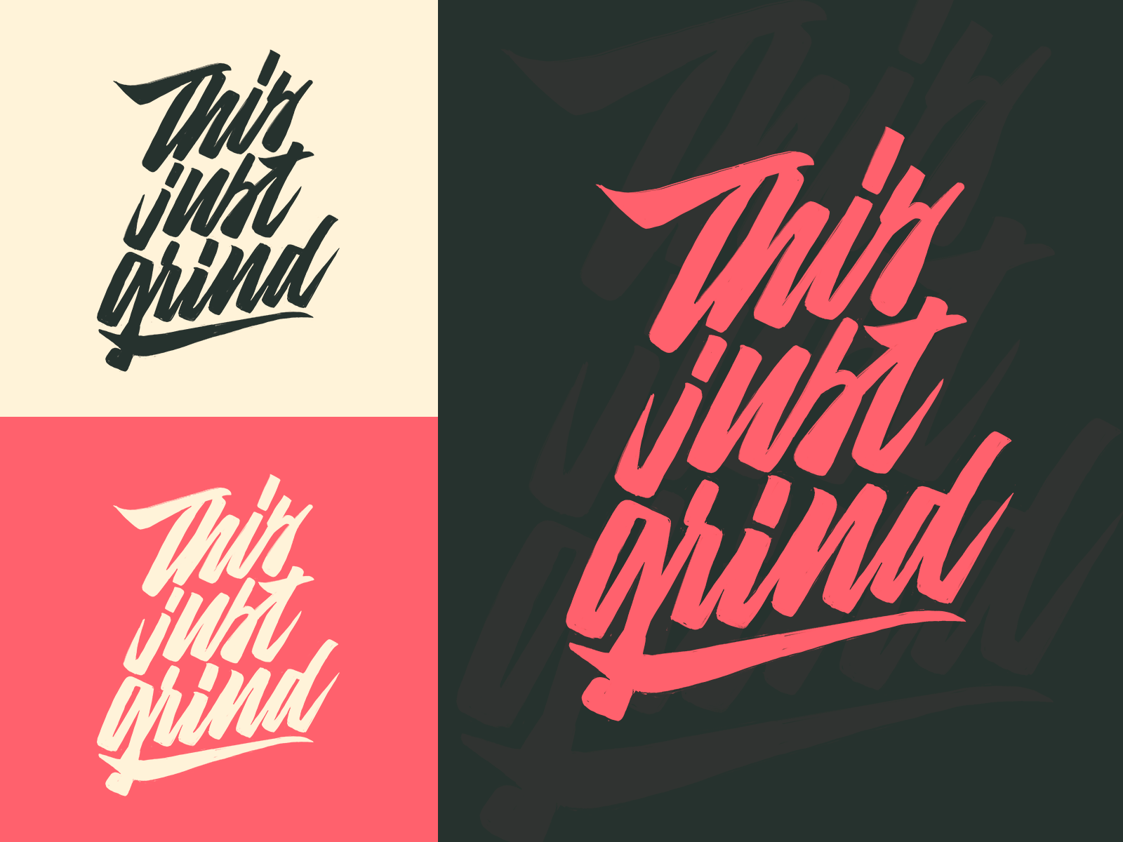 This Just Grind - Print for Clothing Brand from Alpharetta, GA by ...