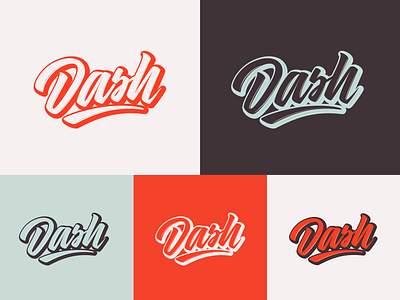 Dash - Lettering for Dash Creative Strategy by Yevdokimov on Dribbble