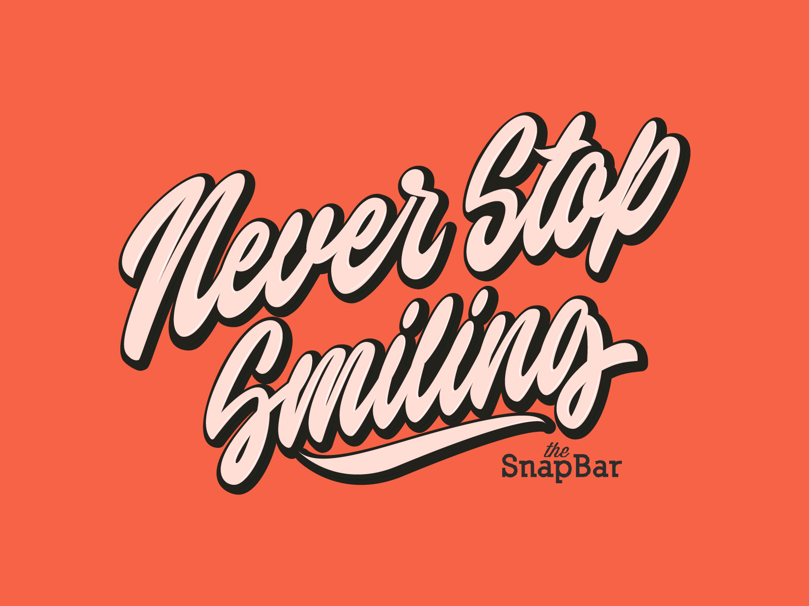Never Stop Smiling - Slogan for Photo Experience Company by Yevdokimov ...