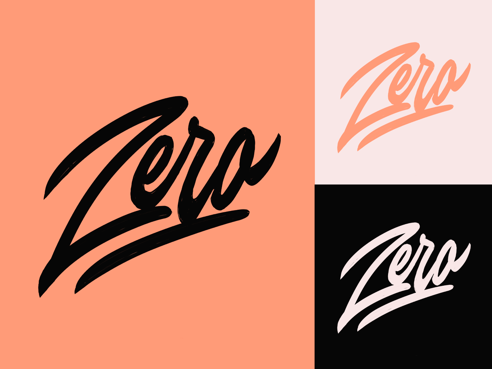 Zero - Logo Sketch for Clothing Brand from New York City by Yevdokimov ...