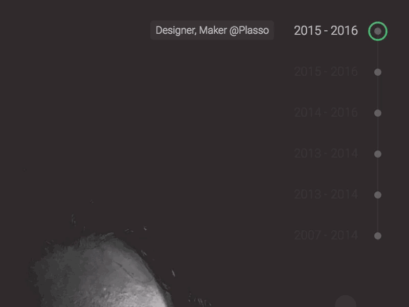 Mini Timeline by Jason Schuller on Dribbble