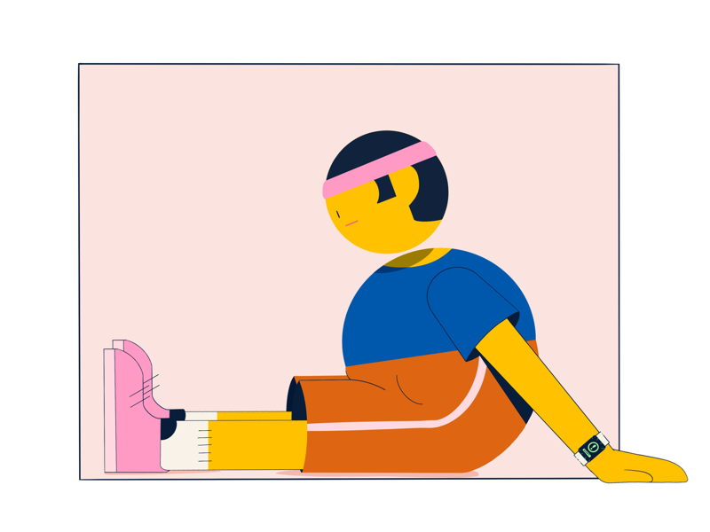 Get up! by Vronelly Huber on Dribbble