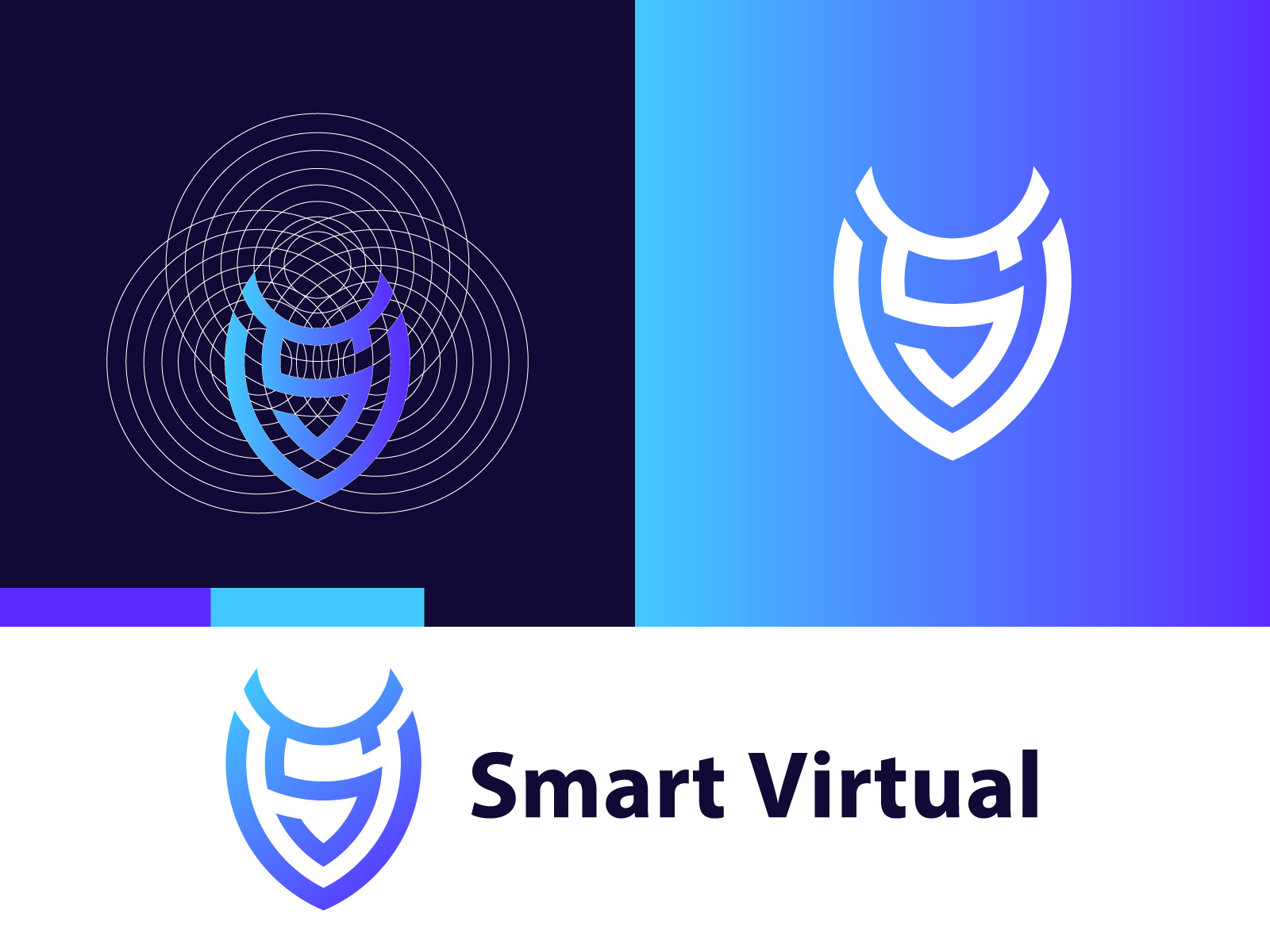 Smart Virtual - Logo Design Concept by ARIF_DSGN on Dribbble
