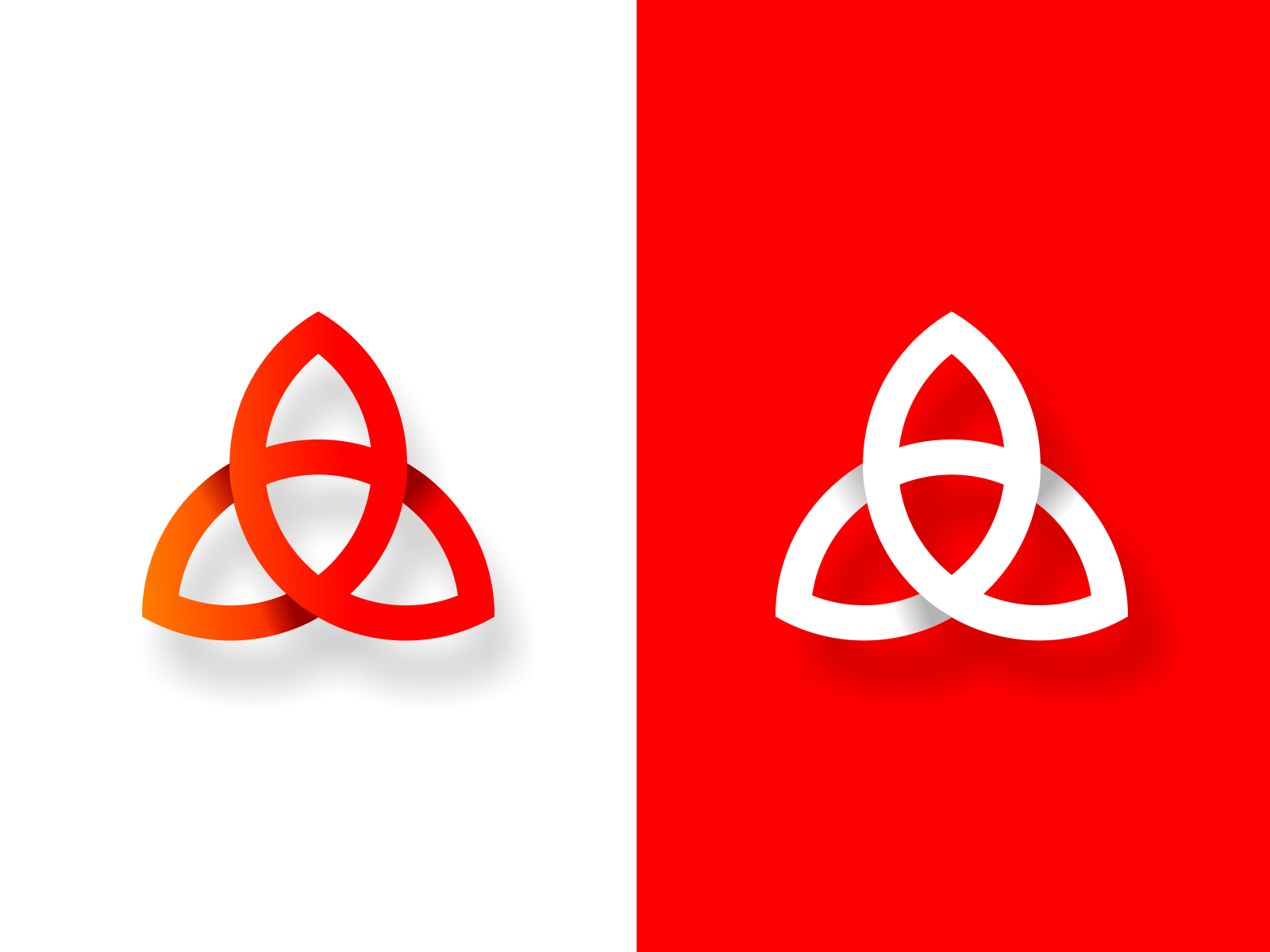 Logo Eye of trinity by Jony on Dribbble