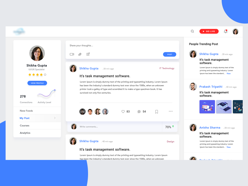 Education Portal UI/UX - Courses by UXD Technologies on Dribbble
