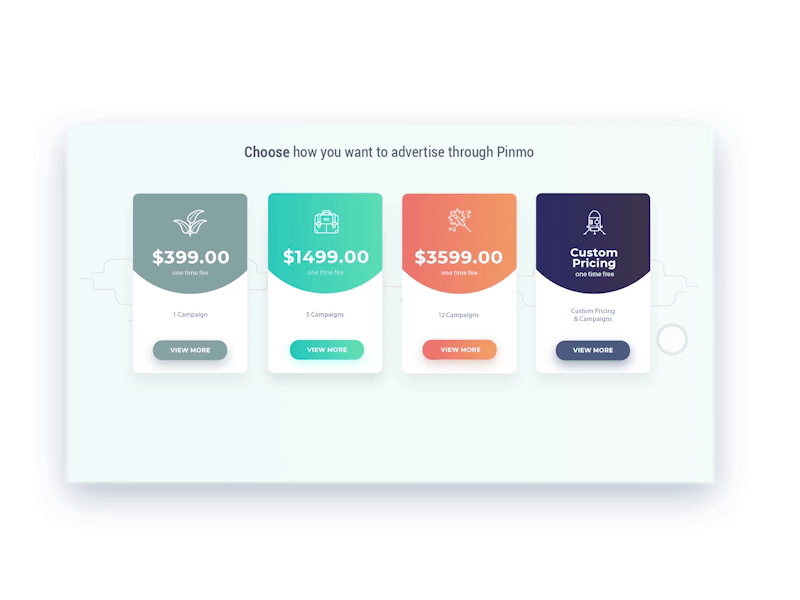 Pricing Plan UI Animation by Paulo Carlos on Dribbble