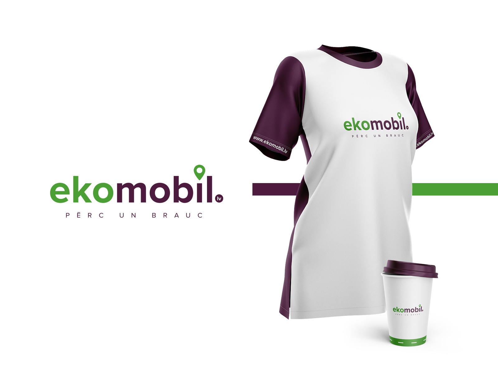 ekomobil by Kristaps Reinfelds on Dribbble