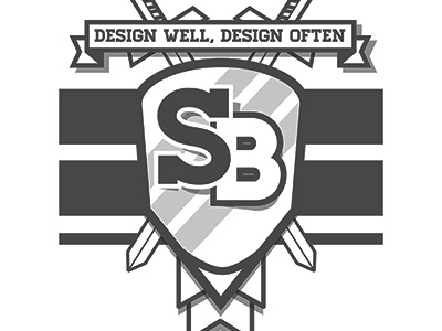 Self-Branding - Crest/Logo by Sean Barrett on Dribbble