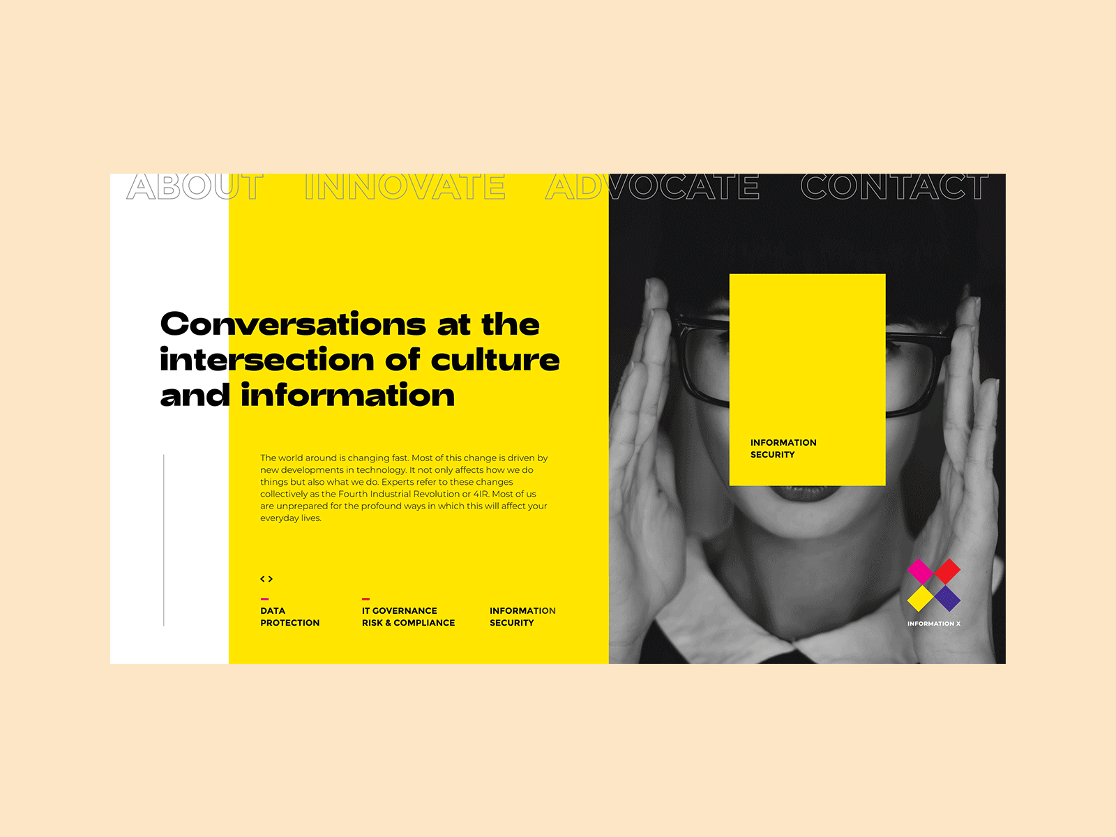 InfoX Concept by David Strauss on Dribbble