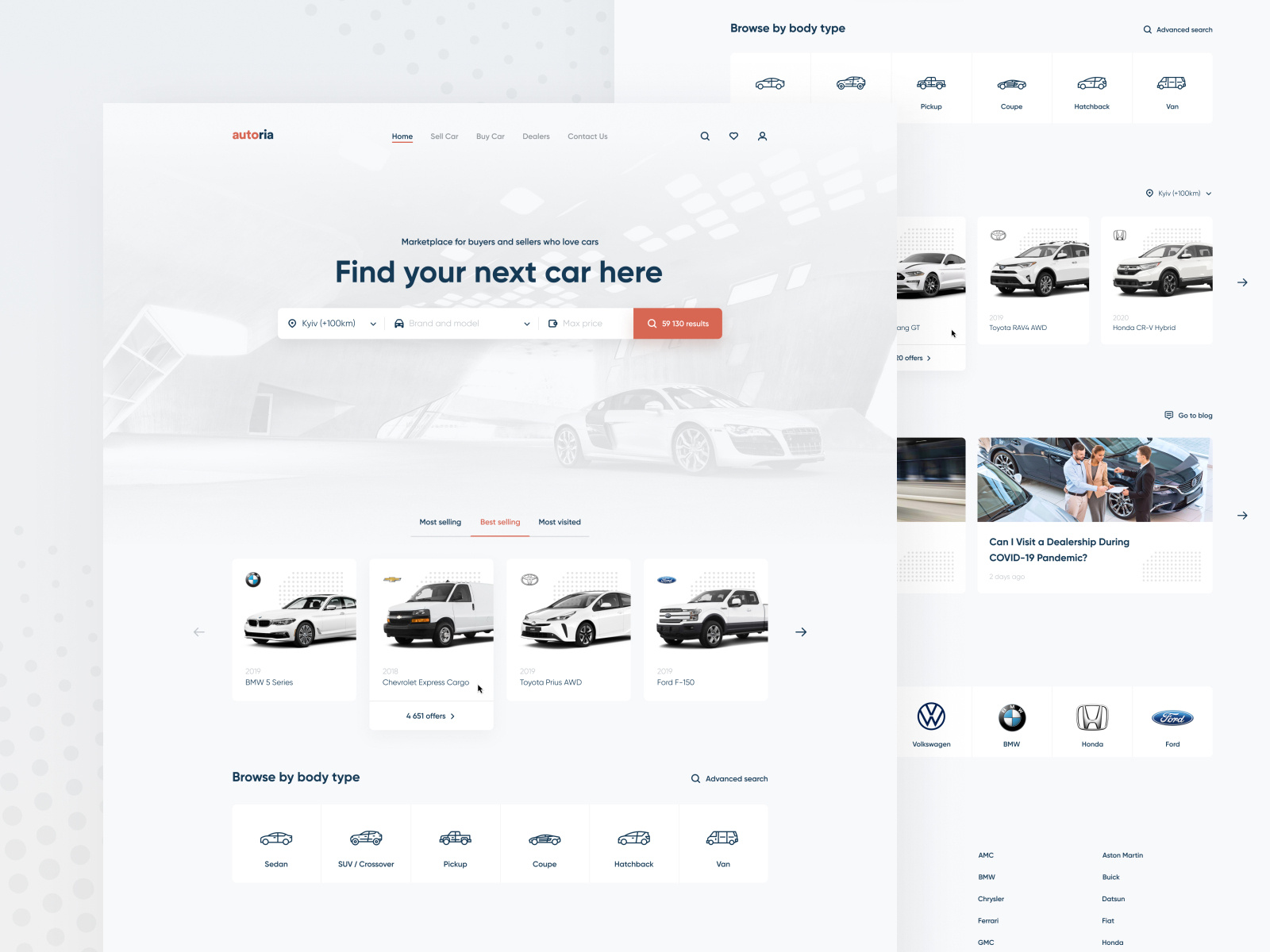 AUTO.RIA – Car Marketplace Website Redesign by Igor Bekish for Incode ...