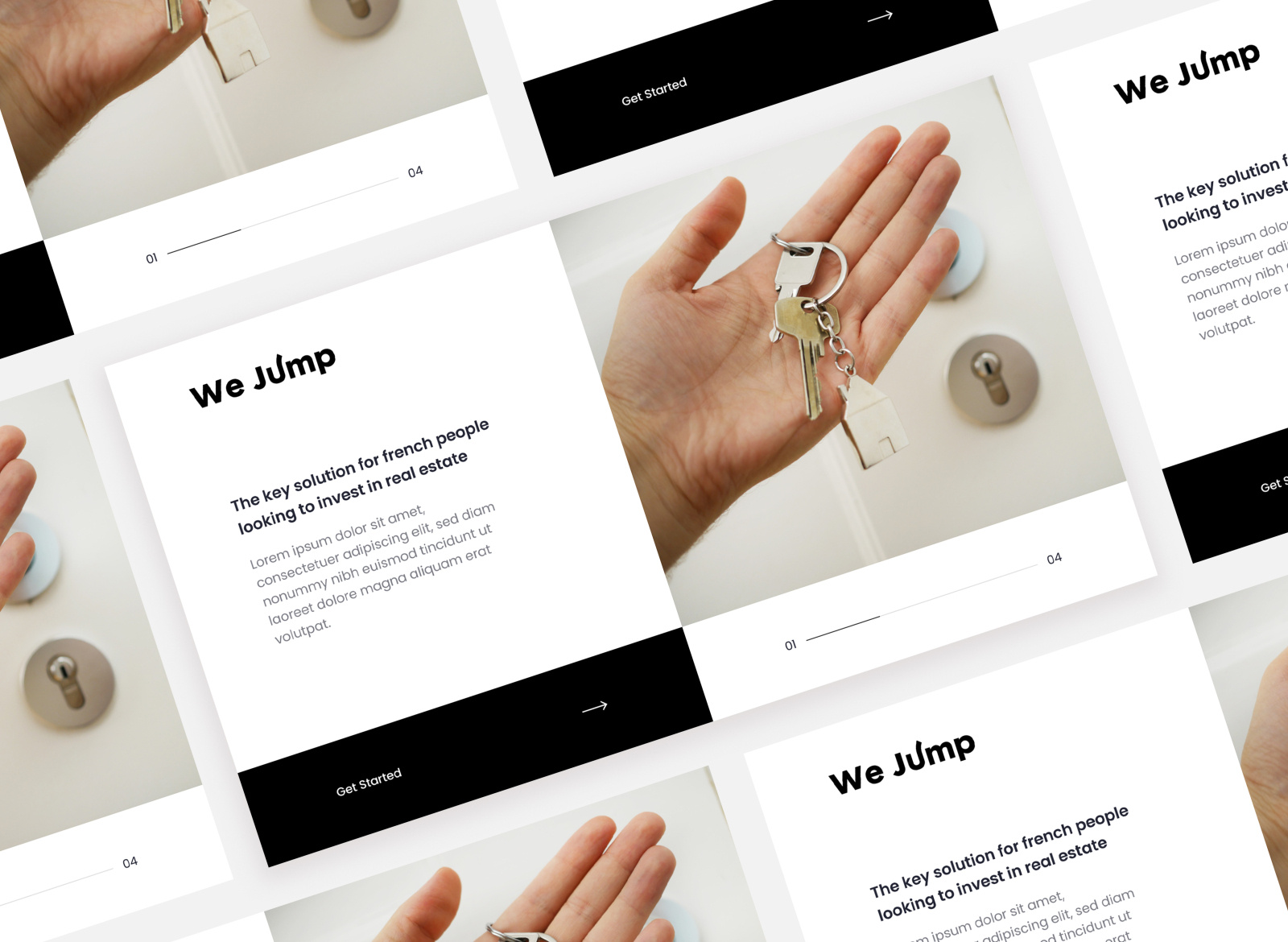 We Jump - Version 2 by Adrian Onea on Dribbble