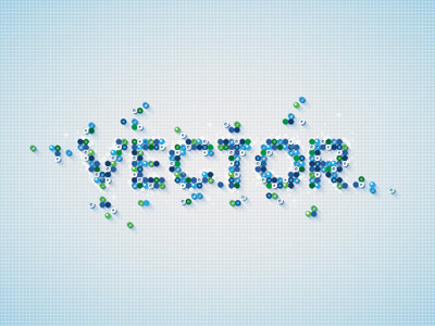 Mosaic Text Effect by Andrei Marius on Dribbble