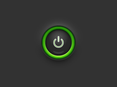 Power Button by Andrei Marius on Dribbble