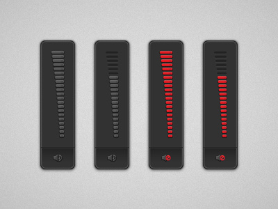 Volume Bar by Andrei Marius on Dribbble
