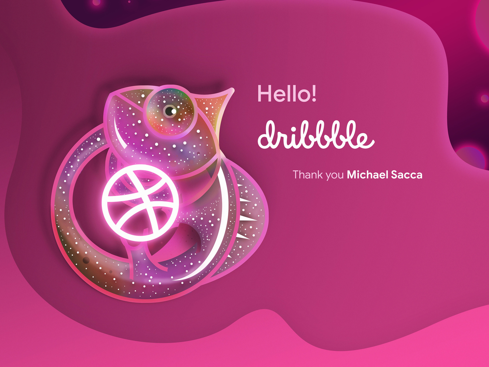 Hello Dribbble!! by Giovanni Mingo® on Dribbble