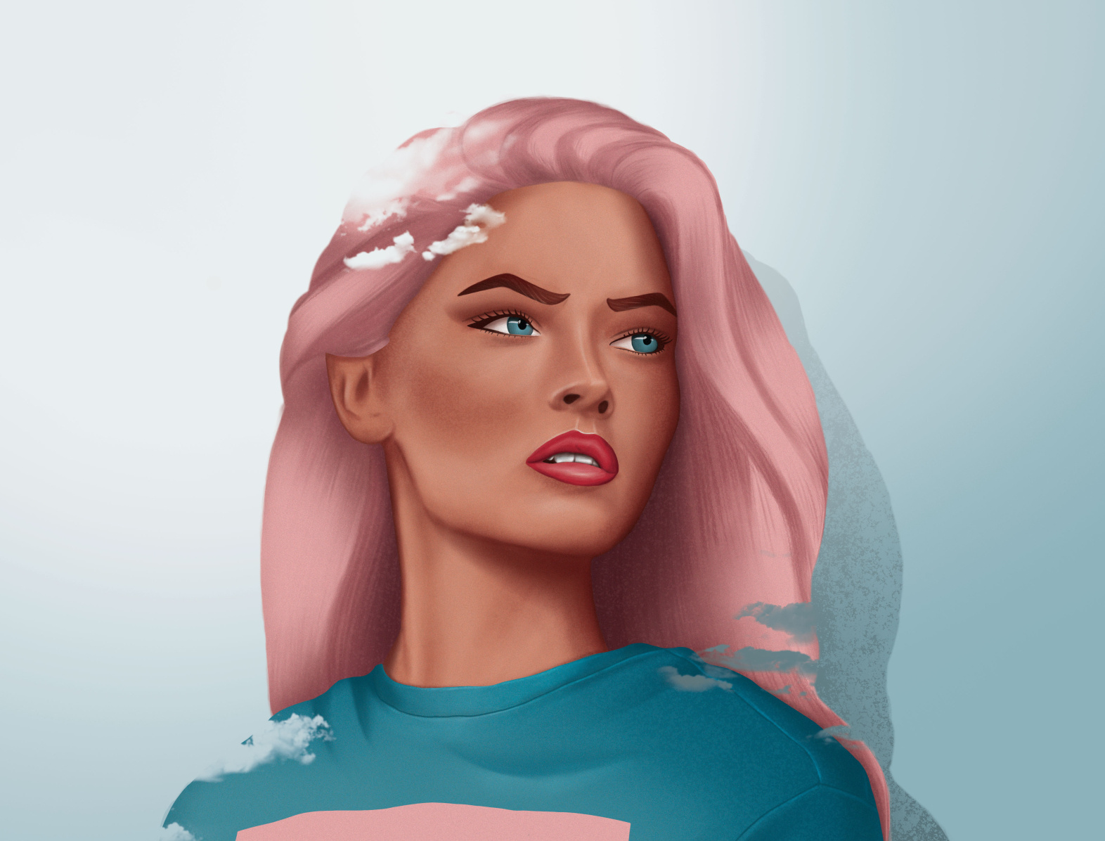 Catching clouds by Tatia Gugenishvili on Dribbble