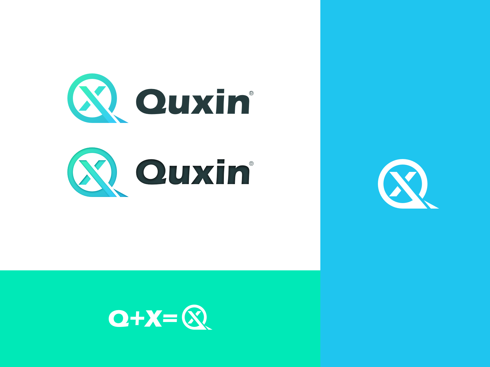 Quxin Logo-Design by Peter.Pan on Dribbble